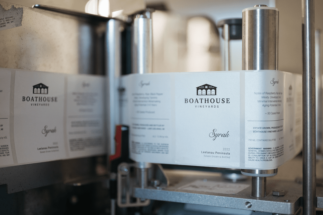 A rare Northern Michigan Syrah - Boathouse Vineyards